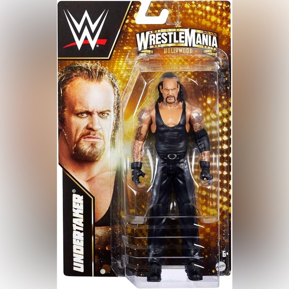 WWE | Toys | Wwe Wrestlemania Undertaker Posable Action Figure | Poshmark